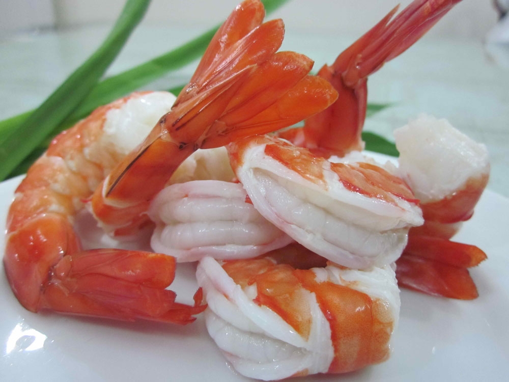 FROZEN COOKED PDTO BLACK TIGER SHRIMP